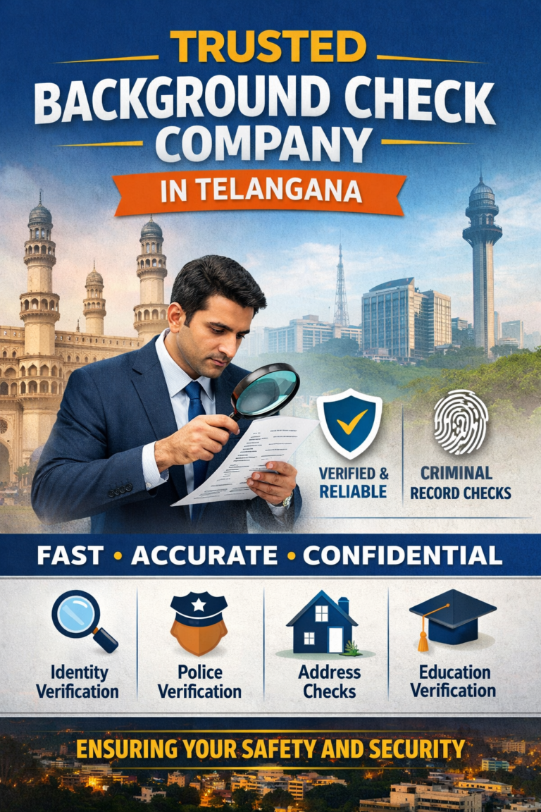 Trusted Background Check Company in Telangana - Krib Information Sercvice
